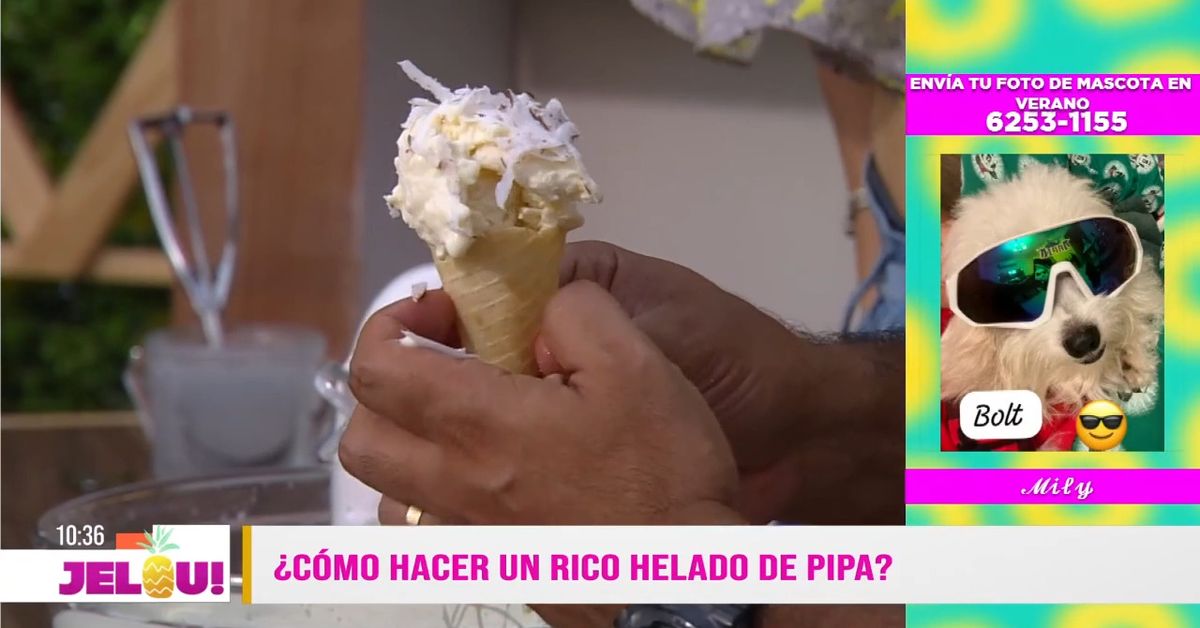 Vídeo | Cocina: Cómo hacer un helado de pipa - Cocina con Alexis | Tvn ...