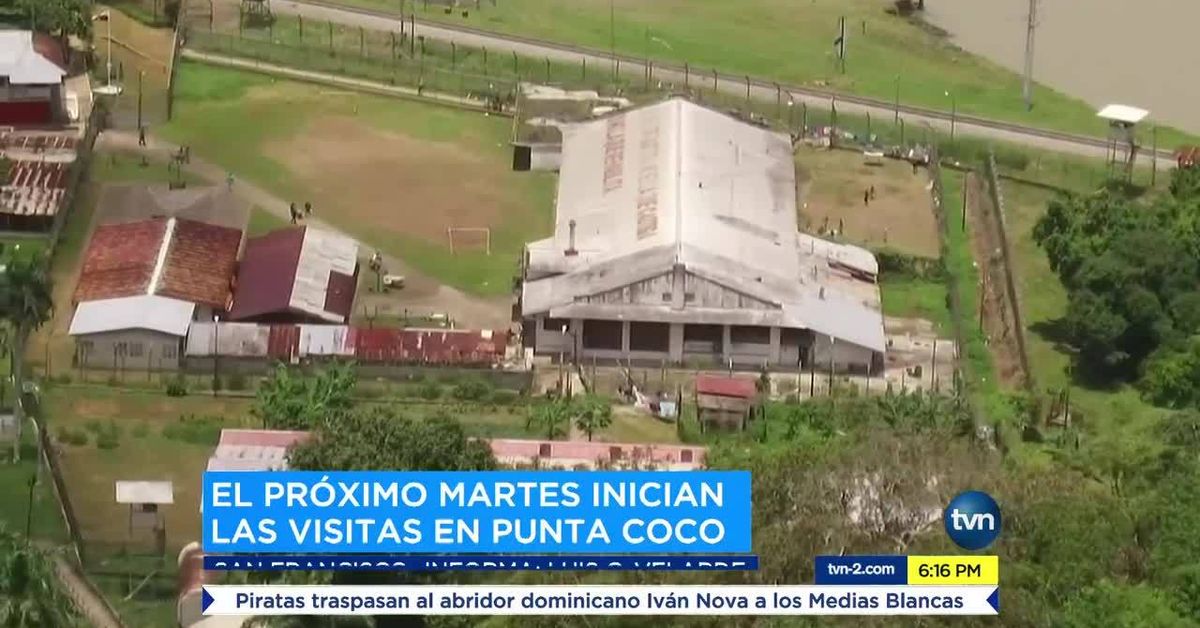 Habilitan los días de visitas en cárcel de Punta Coco - Seguridad | Tvn ...