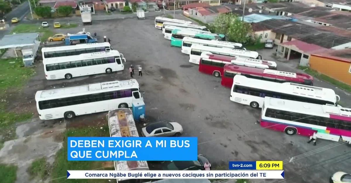 Operativo para sacar de circulación a autobuses nevera inicia este ...