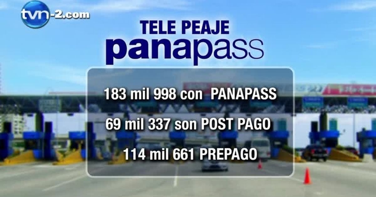 Unos 180 mil vehículos han sido afiliados al Panapass - Nacionales ...