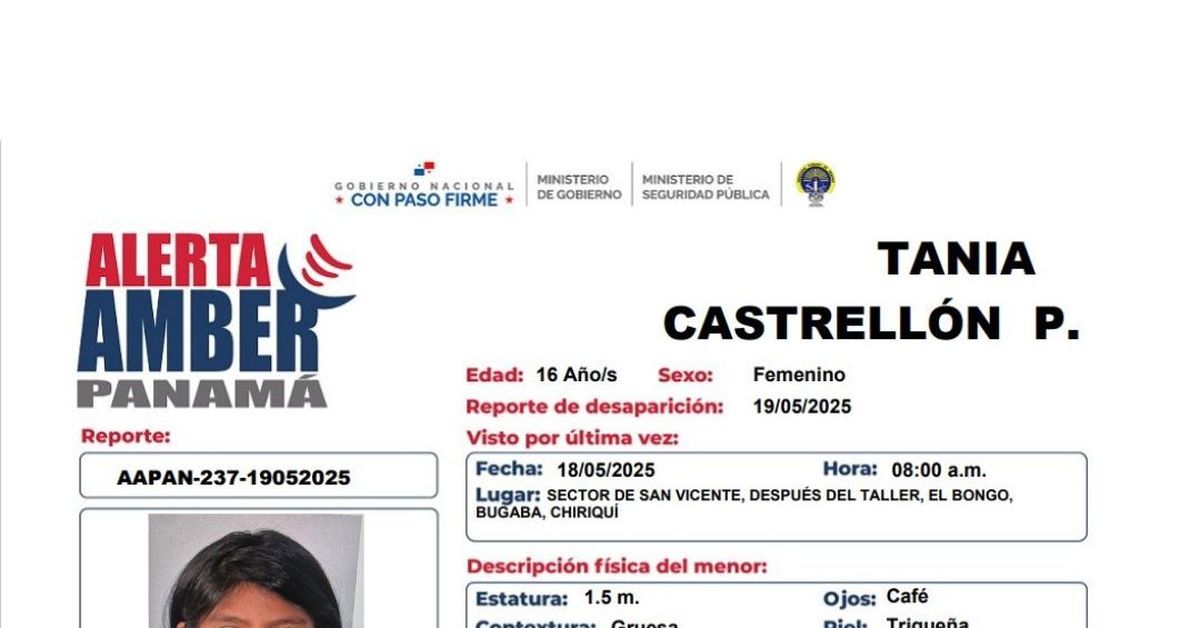 Emiten una nueva alerta Amber por la desaparición de Tania Castrellón ...