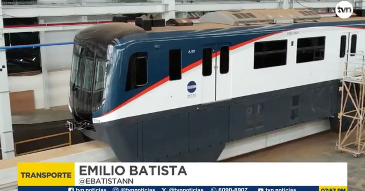 Línea 3 Metro de Panamá: Segundo tren de la Línea 3 del Metro podría ...