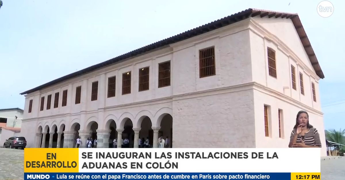 Aduanas: Restauración del edificio de Aduanas en Colón costó 3.7 millones - Nacionales | Tvn Panamá