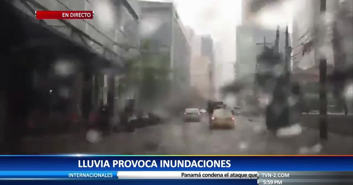 Lluvias provocan inundaciones en Panamá y Colón - Nacionales | Tvn Panamá