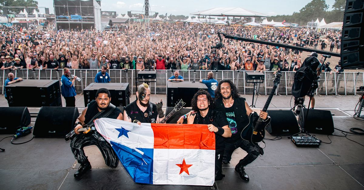 KOMODO la banda panameña de heavy metal que se lució en Alemania ...