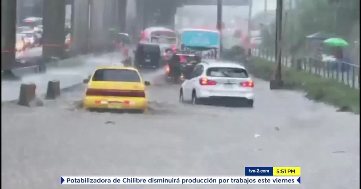 Fuertes lluvias causan inundaciones y caída de árboles en la Ciudad de ...