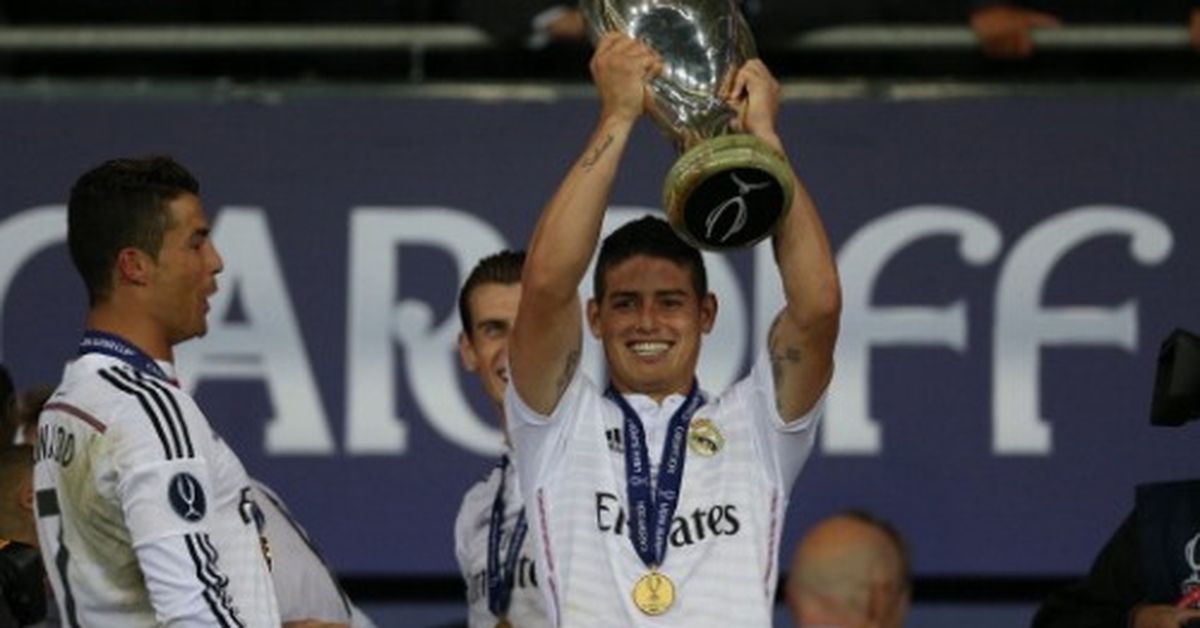 James: "Ojalá vengan muchos títulos más como este" - Fútbol ...
