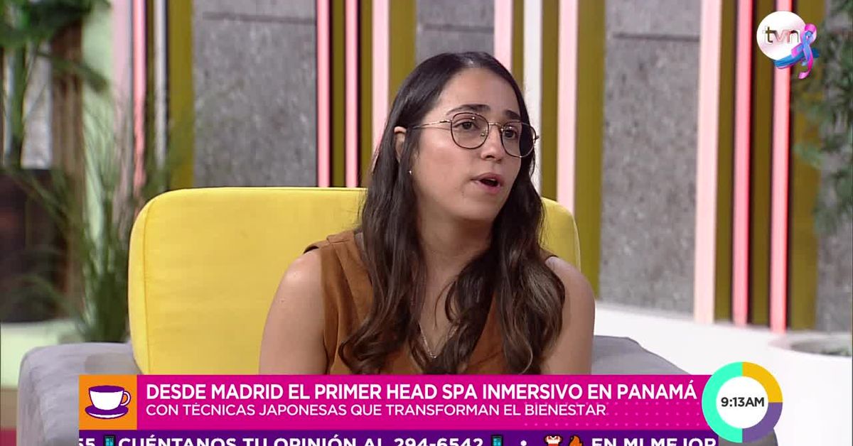 Vídeo | El pimer Head Spa Inmersivo en Panamá - Jelou | Tvn Panamá