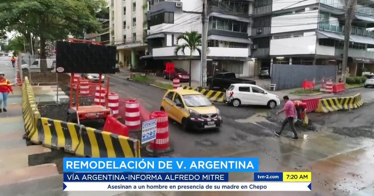 Entregan nuevo tramo del proyecto de revitalización de la Vía Argentina ...
