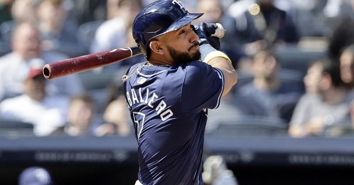 MLB: José Caballero se vistió de héroe en triunfo de los Rays sobre los ...