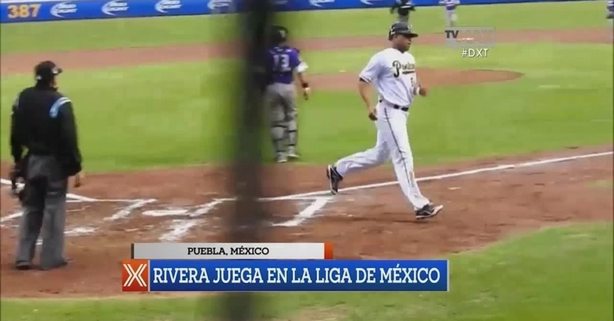 Vídeo | Ruben Rivera triunfa en la Liga Mexicana de béisbol - Nacional ...