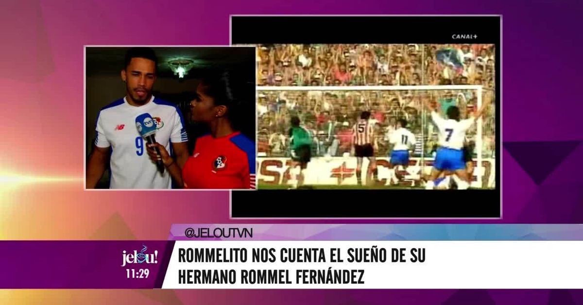 Vídeo | Rommelito nos cuenta el sueño de su hermano Rommel Fernández ...