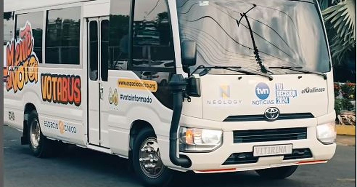 Voto Informado: 'Vota Bus' de Espacio Cívico realizó su primera parada ...