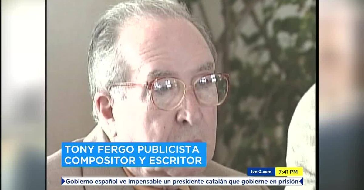 El legado de Tony Fergo en la música y publicidad panameña - Nacionales ...