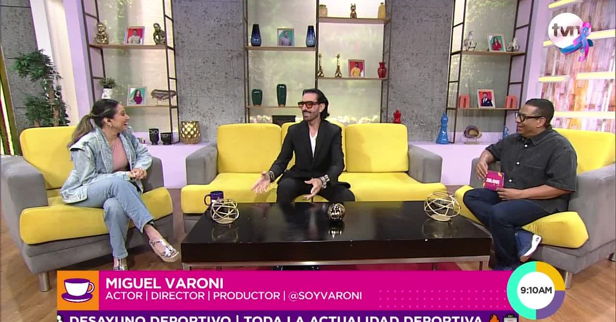 Vídeo | Nos acompaña Miguel Varoni ¡En exclusiva! - Jelou | Tvn Panamá