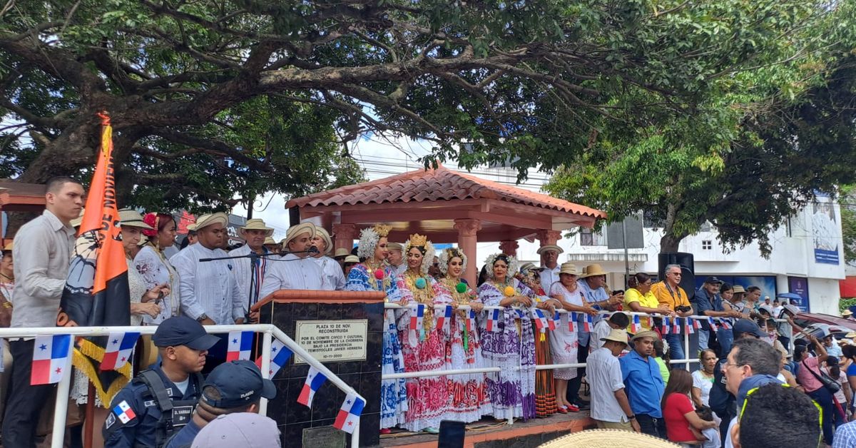 Santeños en La Chorrera festejan el 10 de noviembre con desfile folclórico - Nacionales | Tvn Panamá
