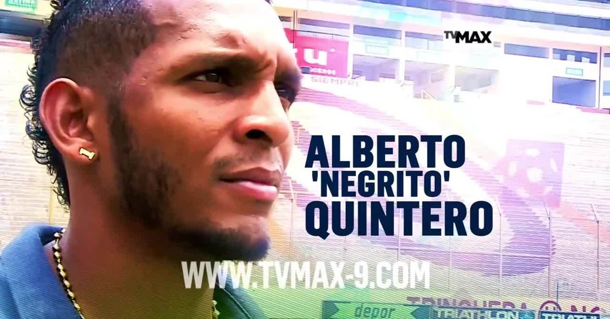 Vídeo | Alberto 'Negrito' Quintero en el Universitario de Perú - Fútbol ...