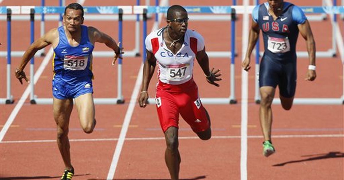 Cubano Robles rompe récord y gana oro en 110 vallas - Más deportes ...