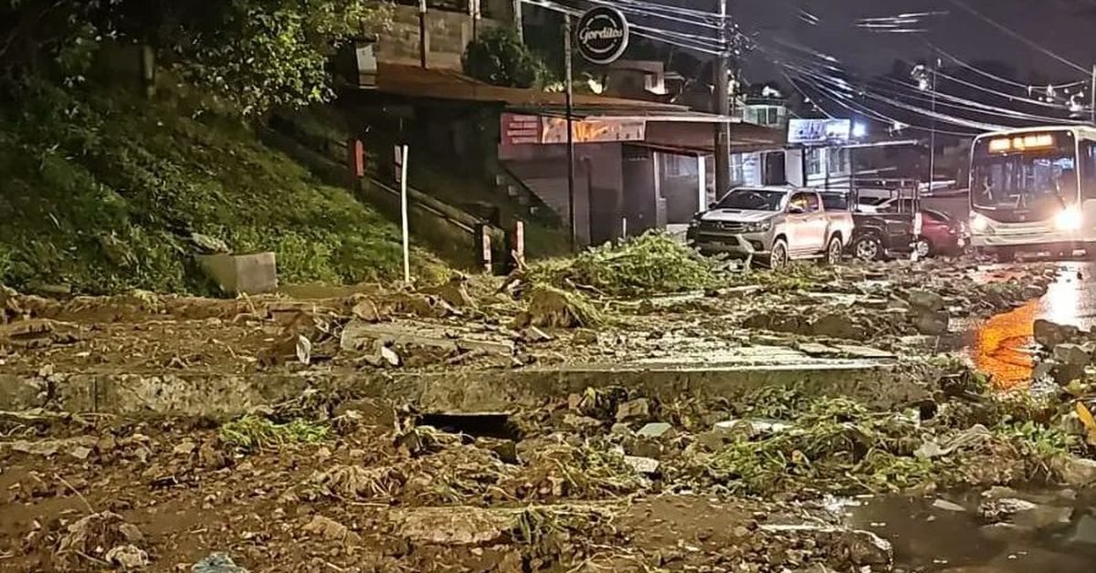 Lluvias en Panamá: Calles inundadas, caída de árboles y hasta viviendas ...