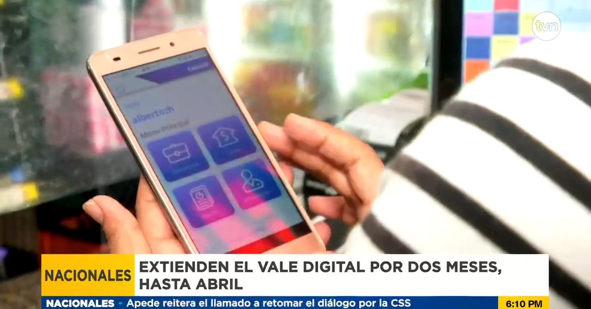 Vale Digital: Gobierno extiende Vale Digital hasta abril - Nacionales ...