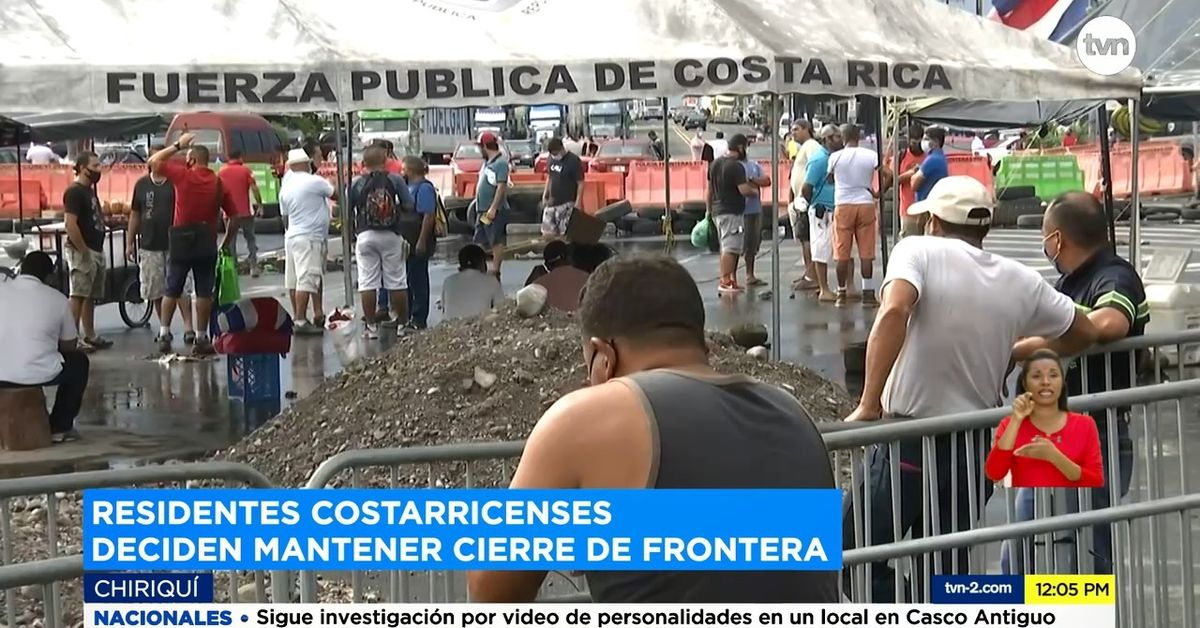 Día 15 del cierre de la frontera de Panamá con Costa Rica - Nacionales ...