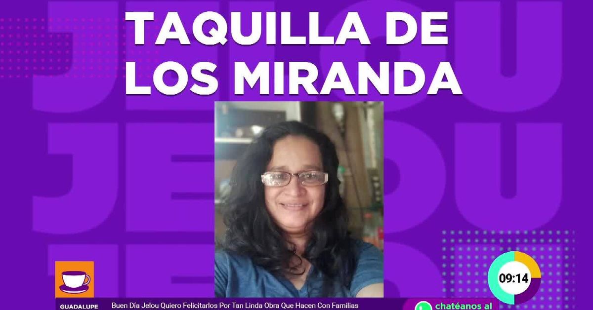 Vídeo | La taquilla de los Miranda - Jelou | Tvn Panamá