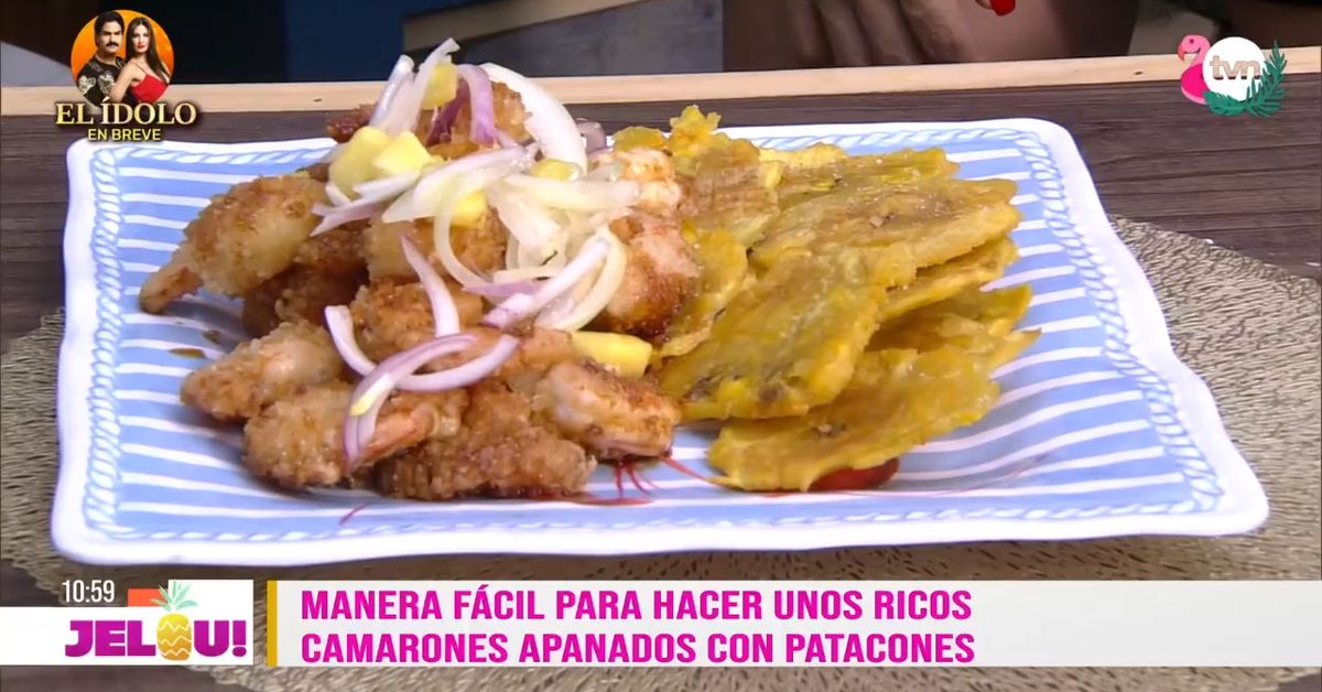 Vídeo | Manera fácil de hacer camarones apanados con patacones (parte ...