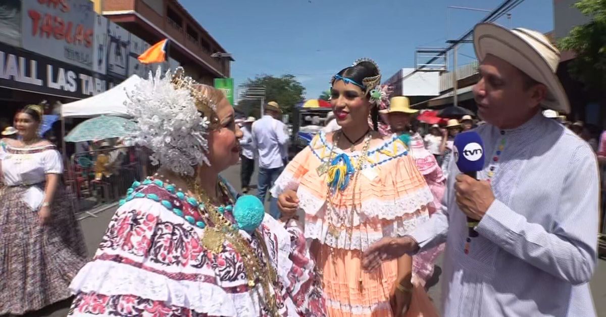 Vídeo | Mil Polleras 2024 | Descripción de pollera santeña punto en ...