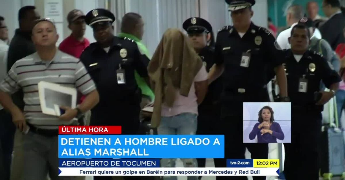 Detienen a un ciudadano vinculado a alias 'Marshall' - Seguridad | Tvn ...