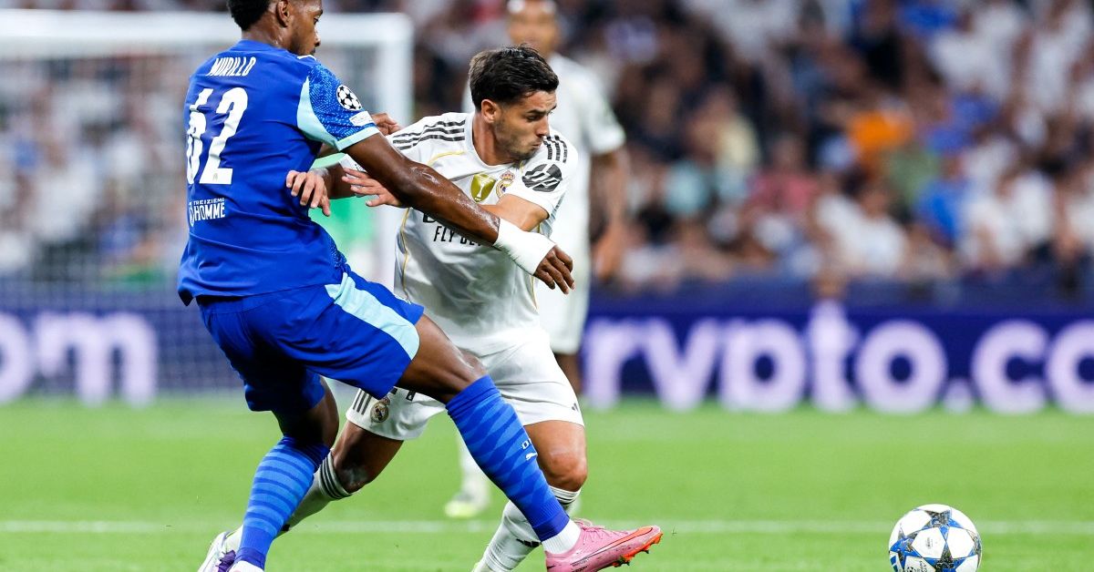 Michael Amir Murillo en Champions League | Real Madrid vs Olympique ...