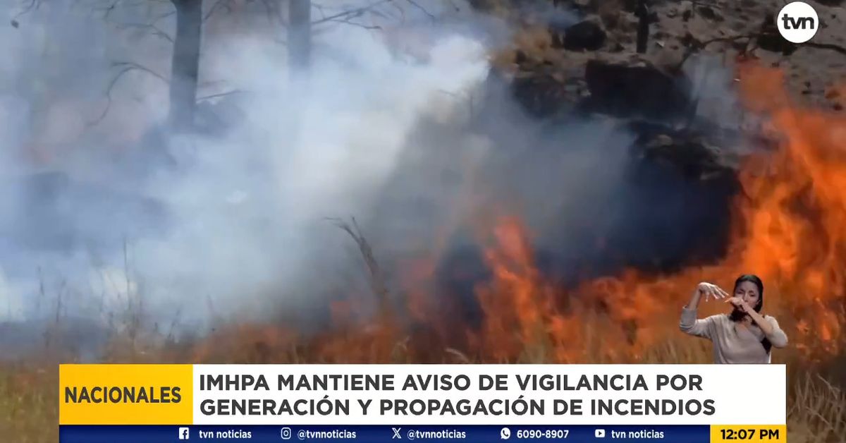 Incendios Panamá: Condiciones climáticas aumentan probabilidad de ...