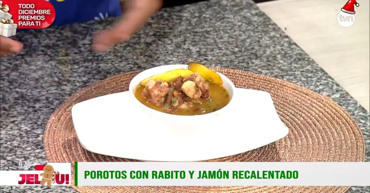 Vídeo | Receta Porotos con rabito y jamón recalentado (final) - Cocina ...