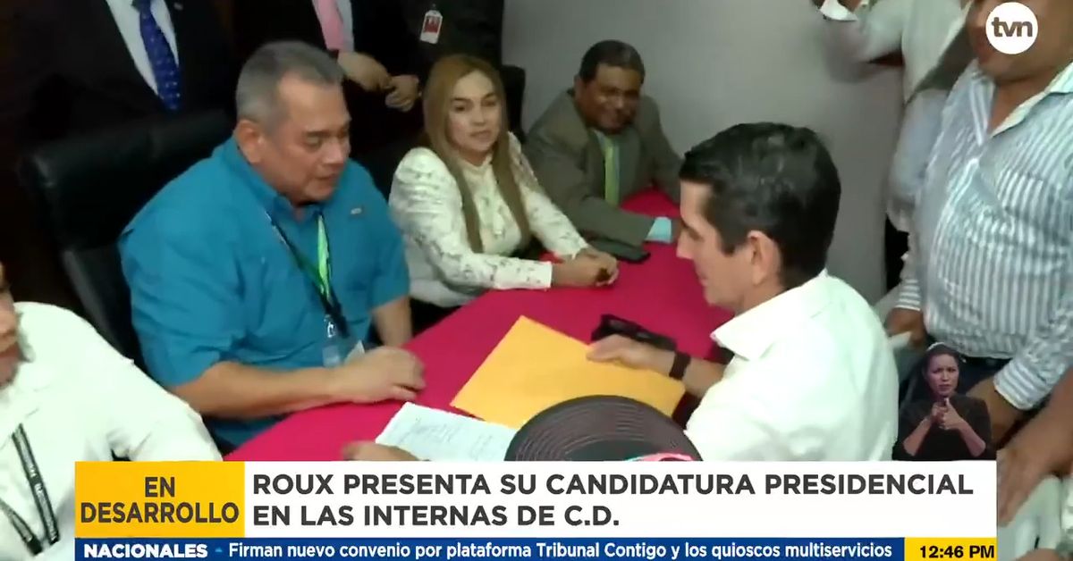 Rómulo Roux oficializa su candidatura presidencial para las primarias ...