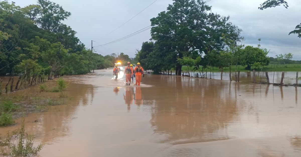 Inundaciones afectan varias zonas del país tras fuertes lluvias ...