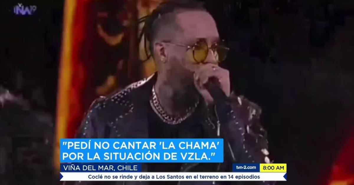 Mr. Saik se presenta en Viña del Mar y obtiene baja calificación ...