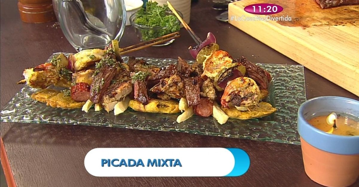 Vídeo | Receta - Picada Mixta - Recetas | Tvn Panamá