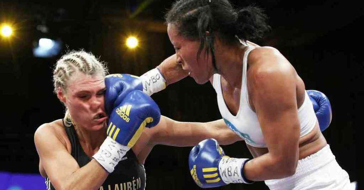 Boxeadora besa a su rival en conferencia de prensa - Boxeo | Tvn Panamá