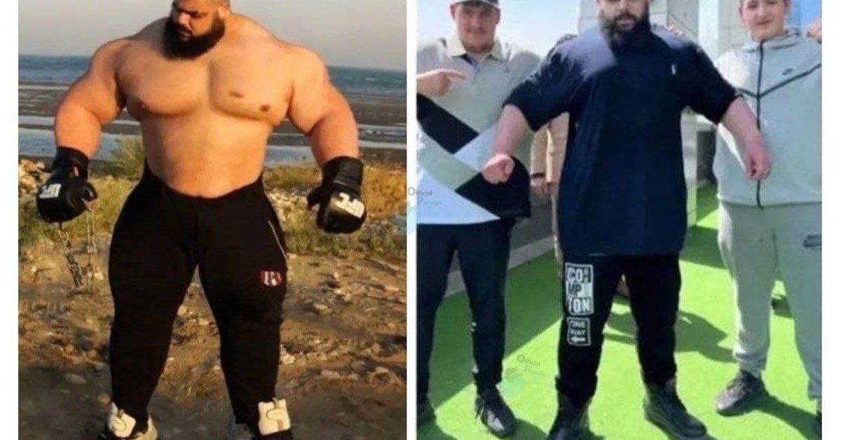 Hulk iraní: El Hulk iraní borra sus fotos editadas tras su humillante ...
