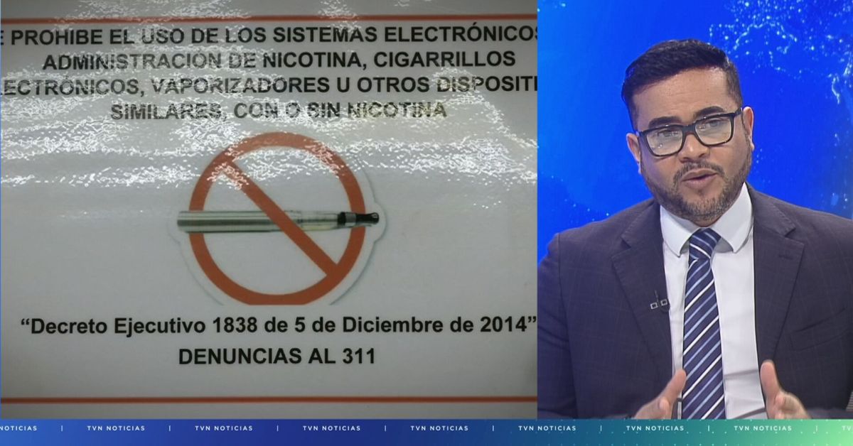 Panamá prohíbe uso de vapeadores en sitios públicos y su venta exhibida ...