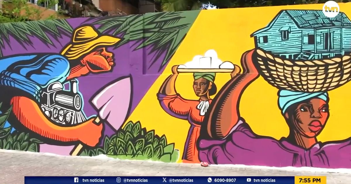 Museo Afroantillano: Icónico mural afroantillano de El Marañón que fue ...