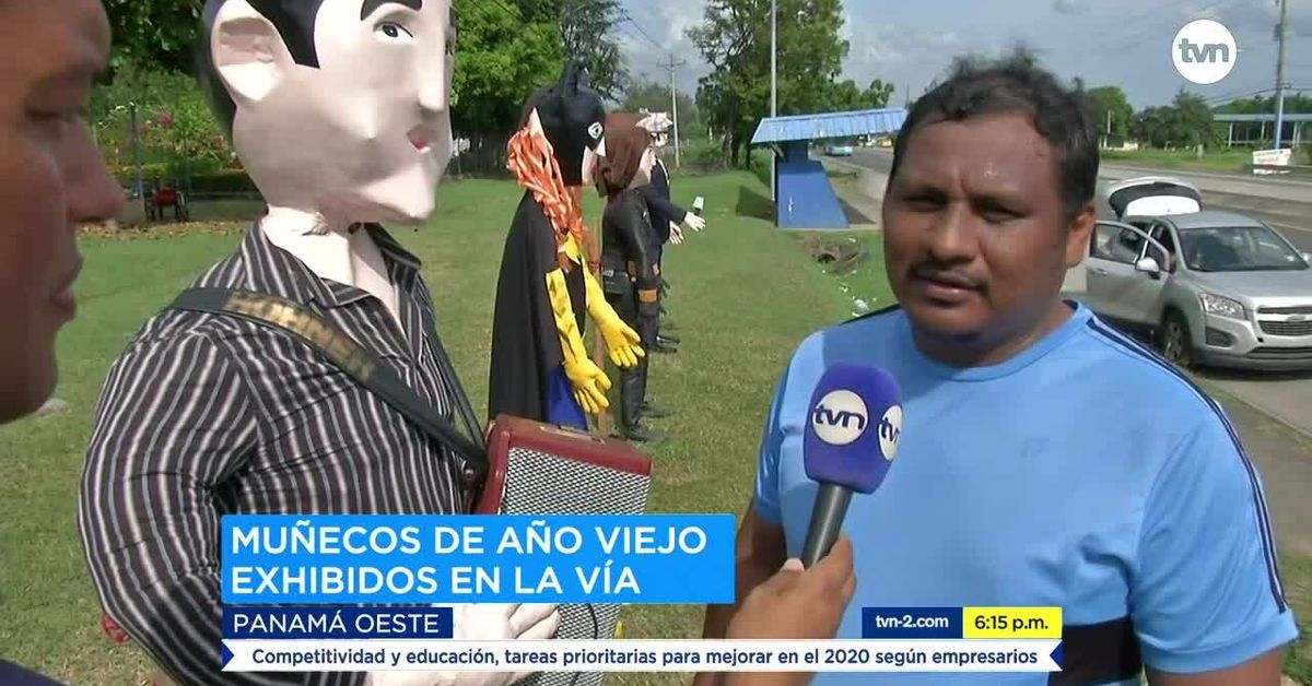 Muñecos de año viejo de Panamá Oeste, una tradición con más de 20 años ...