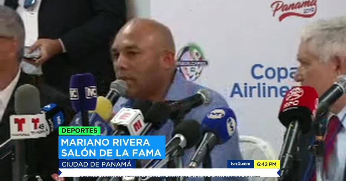 Mariano Rivera: "Estamos contentos de estar aquí en nuestra tierra ...