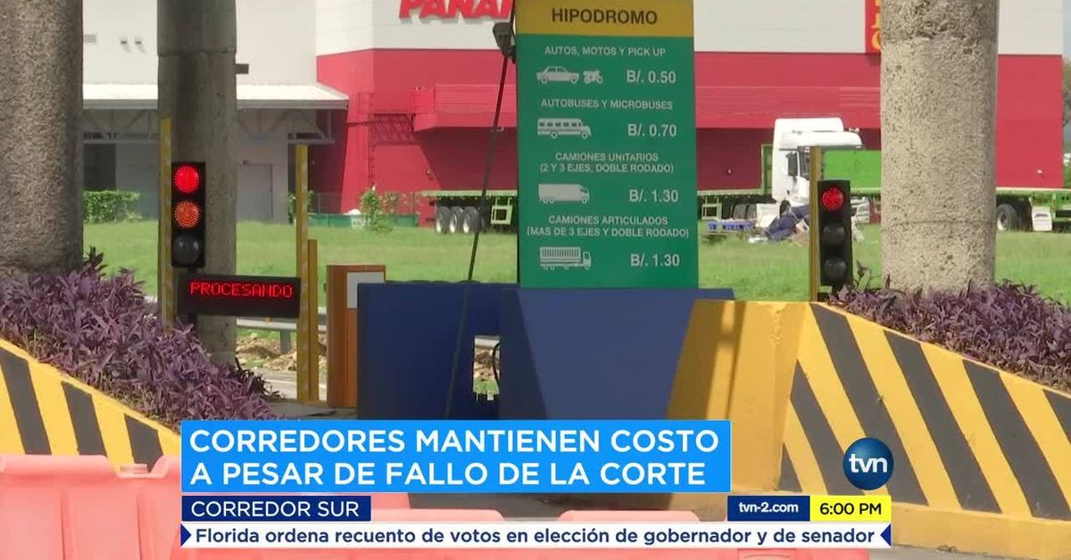 ENA no baja tarifas del Corredor Sur pese al fallo de la Corte ...